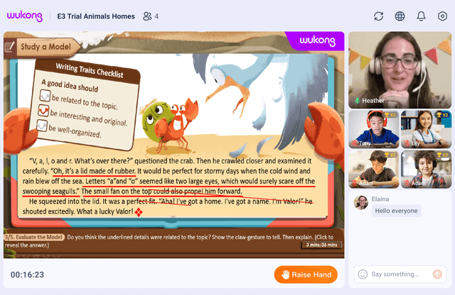 WuKong English (ELA): Online Classes for English Reading & Writing ...